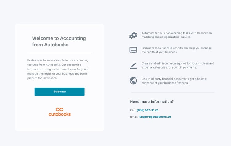 Guide to Autobooks Standard Self-Service Enrollment